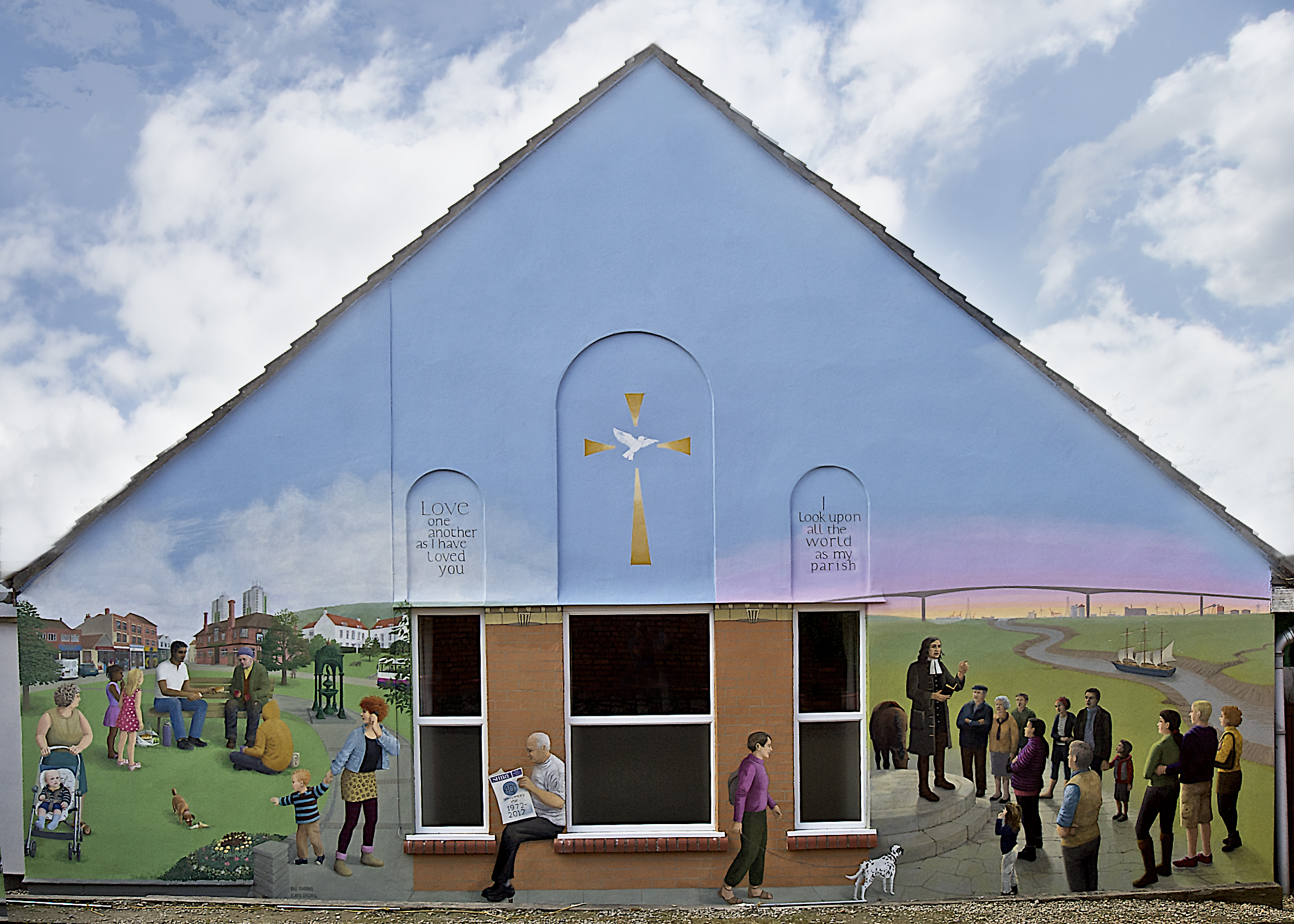 Shire Mural – Shirehampton Methodist Church